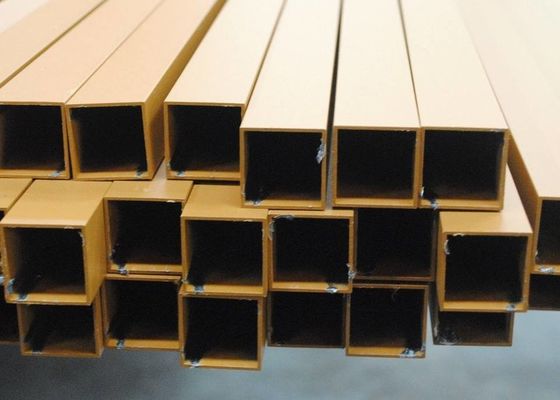 6061 Flat Sided Oval Aluminum Tubing Intake Seamless For Aerospace Military