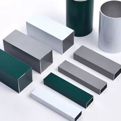 6061 Flat Sided Oval Aluminum Tubing Intake Seamless For Aerospace Military